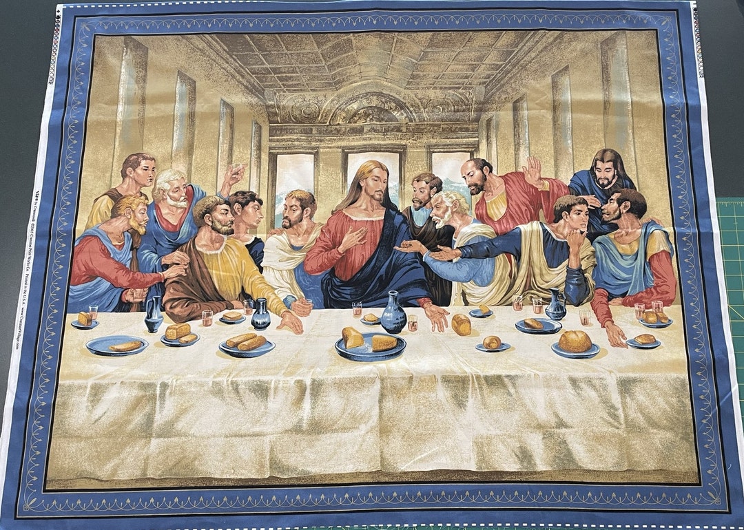 The Last Supper Quilt or Wall Hanging Panel - 2005 Cranston Printworks ...
