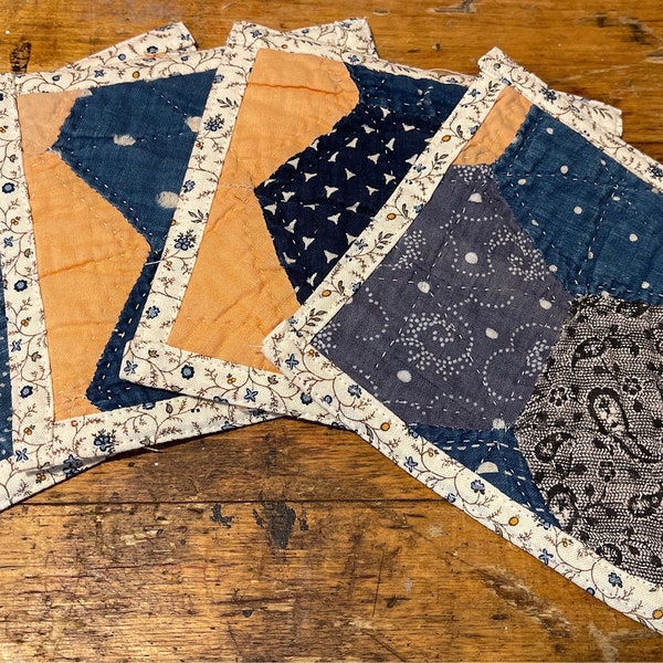 Homespun Mug Rugs - Etsy