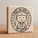 Personalized Teacher Rubber Stamp | Custom Appreciation Gift With Name ...