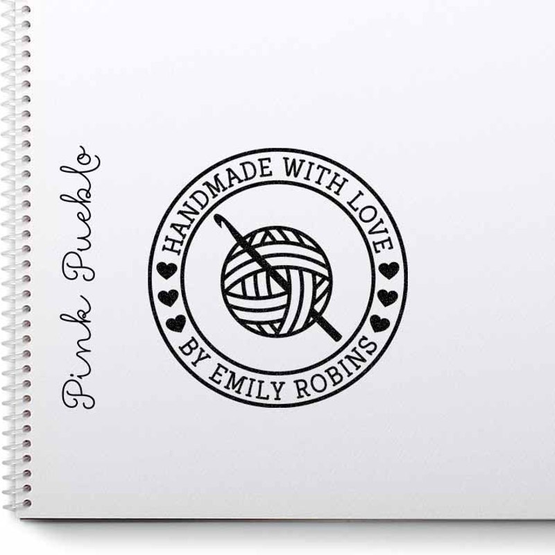 Yarn Rubber Stamp - Etsy