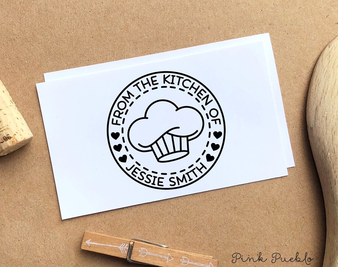 From the Kitchen of Rubber Stamp | Custom Chef Hat Design ...
