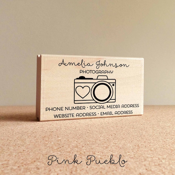 Photography Stamp - Etsy