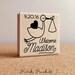Personalized Birth Announcement Rubber Stamp | Custom Name Design for ...