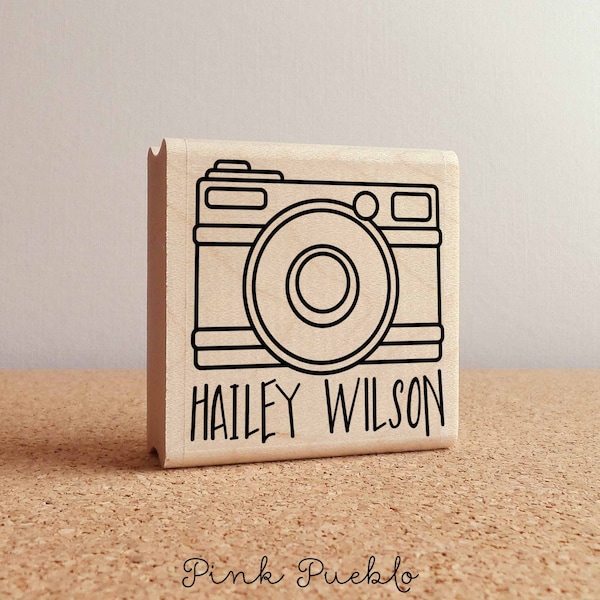 Camera Stamp - Etsy