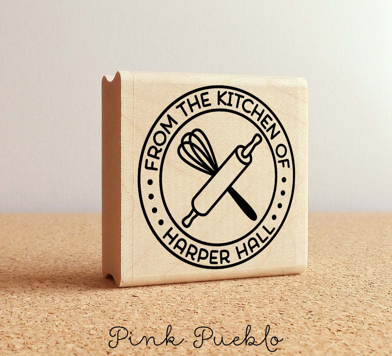 Personalized Baking and Cooking Rubber Stamp | From the Kitchen of ...