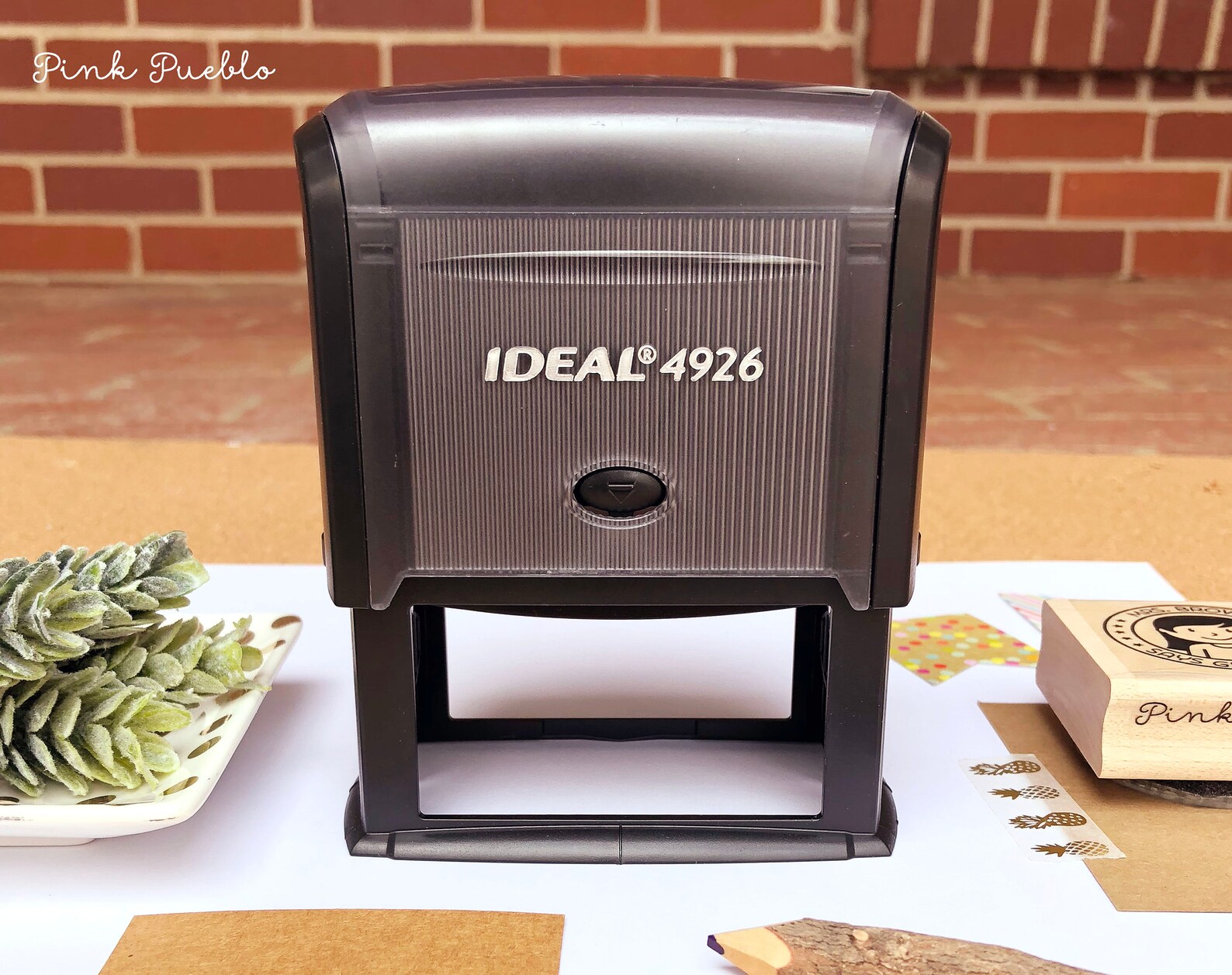 Personalized Self Inking Address Stamp with Front Door Return | Etsy