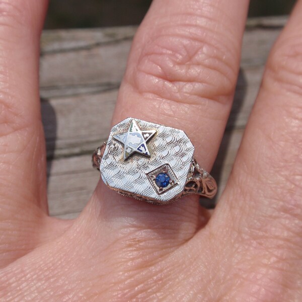 Order of Eastern Star Rings for Women - Etsy