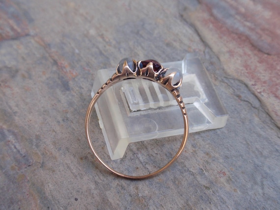 Moon stone january birthstone ring store