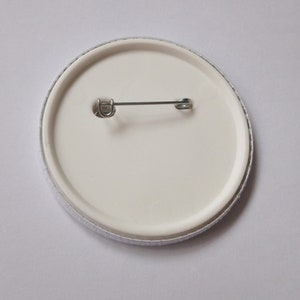 90th Birthday Badge Pin Party Idea Metal 59mm 2.5 Inches Funny Button ...