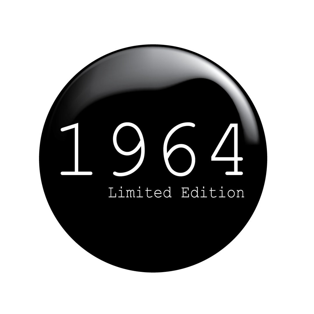 60th Birthday 1964 Limited Edition Pin Badge 59mm Brand New - Etsy