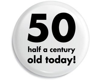 Half Century Birthday - Etsy