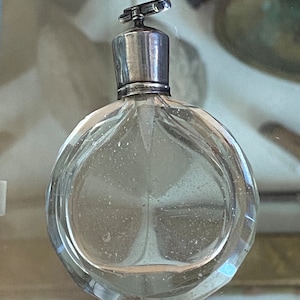 A French Scent Bottle, Rock Crystal and Silver, 19th Century Perfume ...