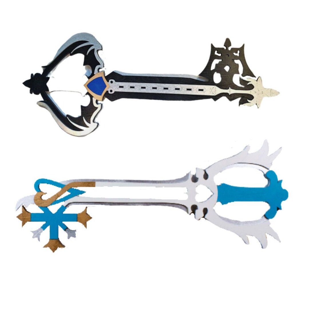 31 Oathkeeper And/or 31 Oblivion Keyblade Cosplay Replica Costume Prop ...