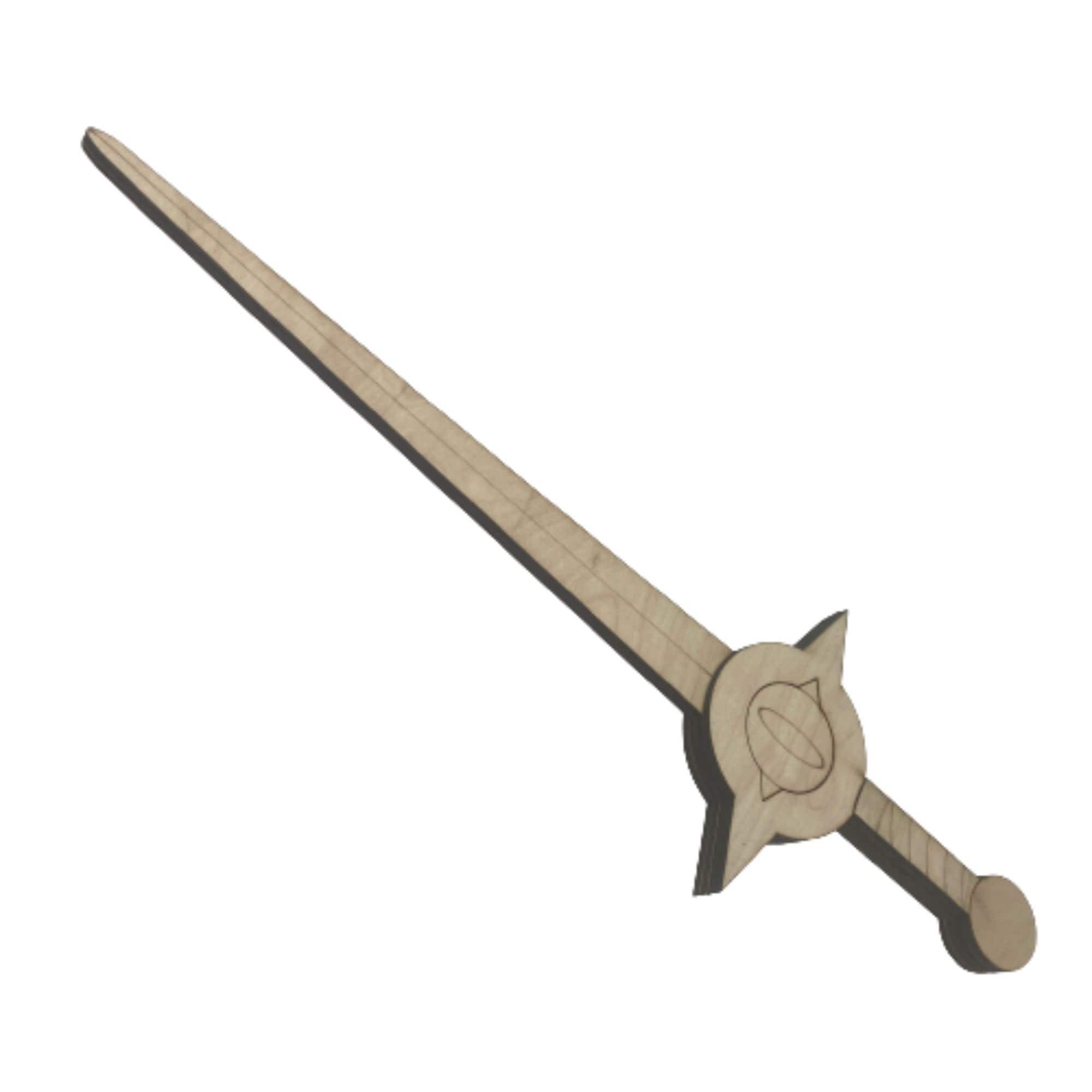 Petite Sized Finn's Demon Blood Finns Sword Pink Crystal - Etsy UK