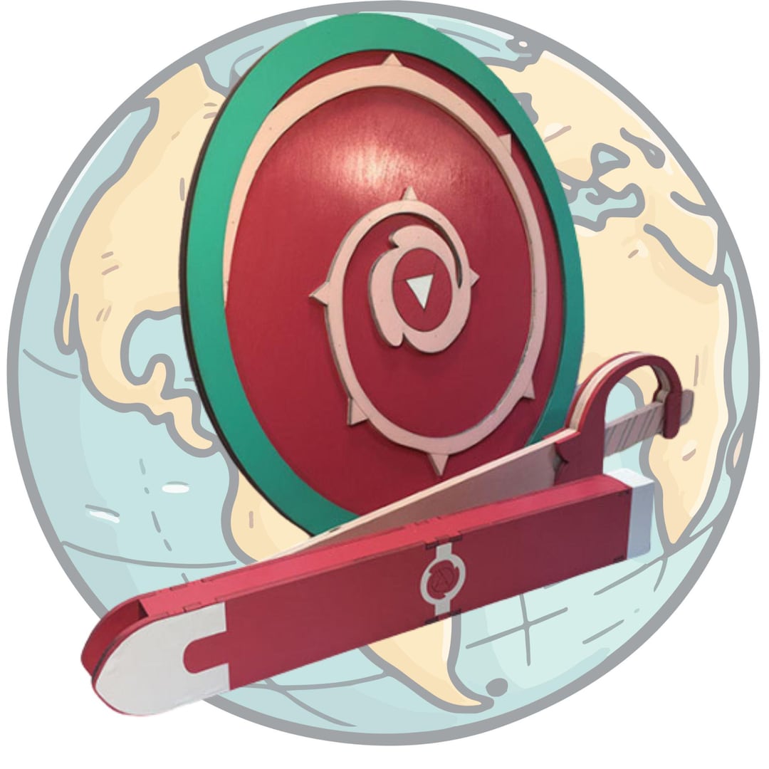 Steven Universe Shield or Full Rose Quartz Cosplay Set | Pink Warrior ...