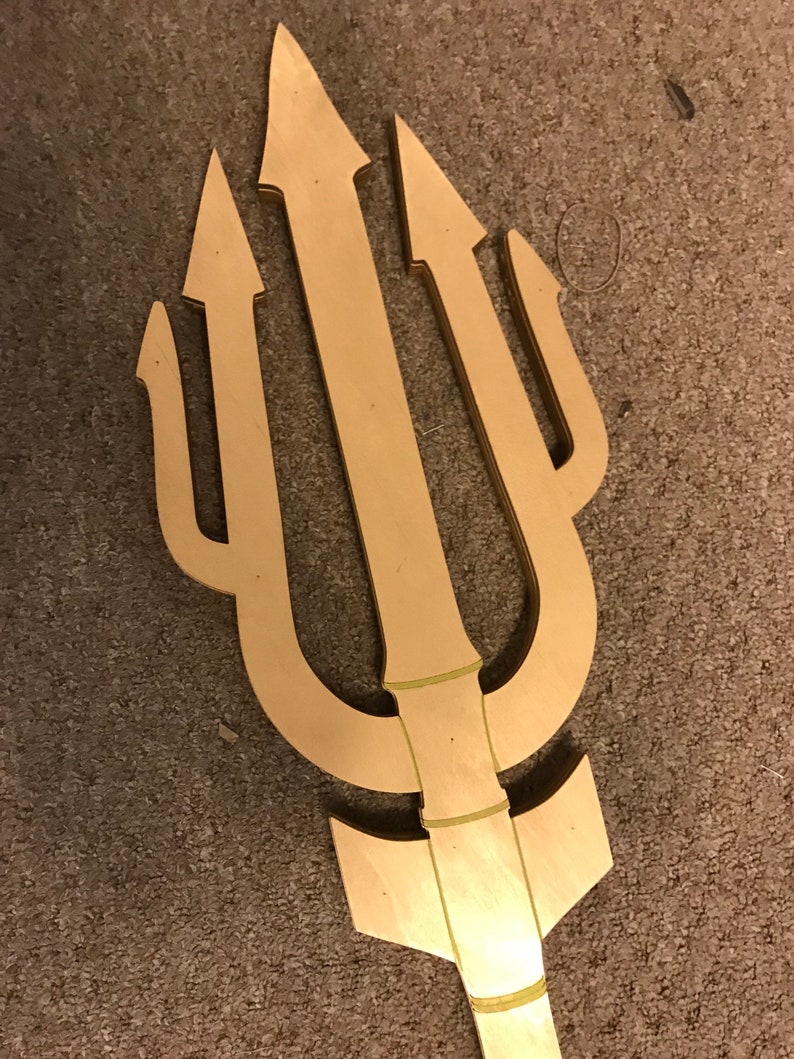 5' 5 Trident Aquaman/ Mera/ King Triton Cosplay | Etsy