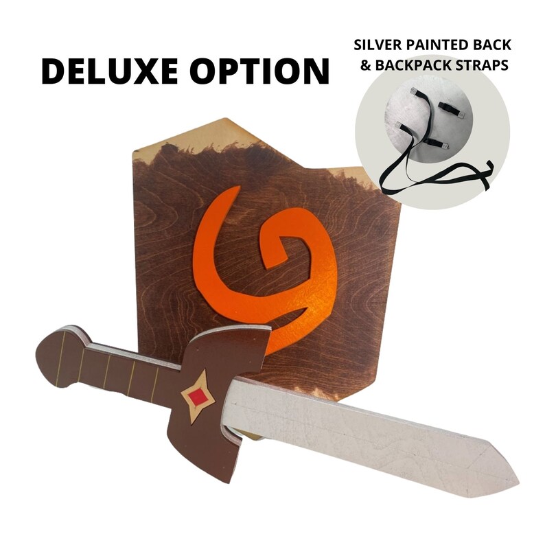 Petite Sized Deku Shield or Shield and Kokiri Sword Set - Etsy
