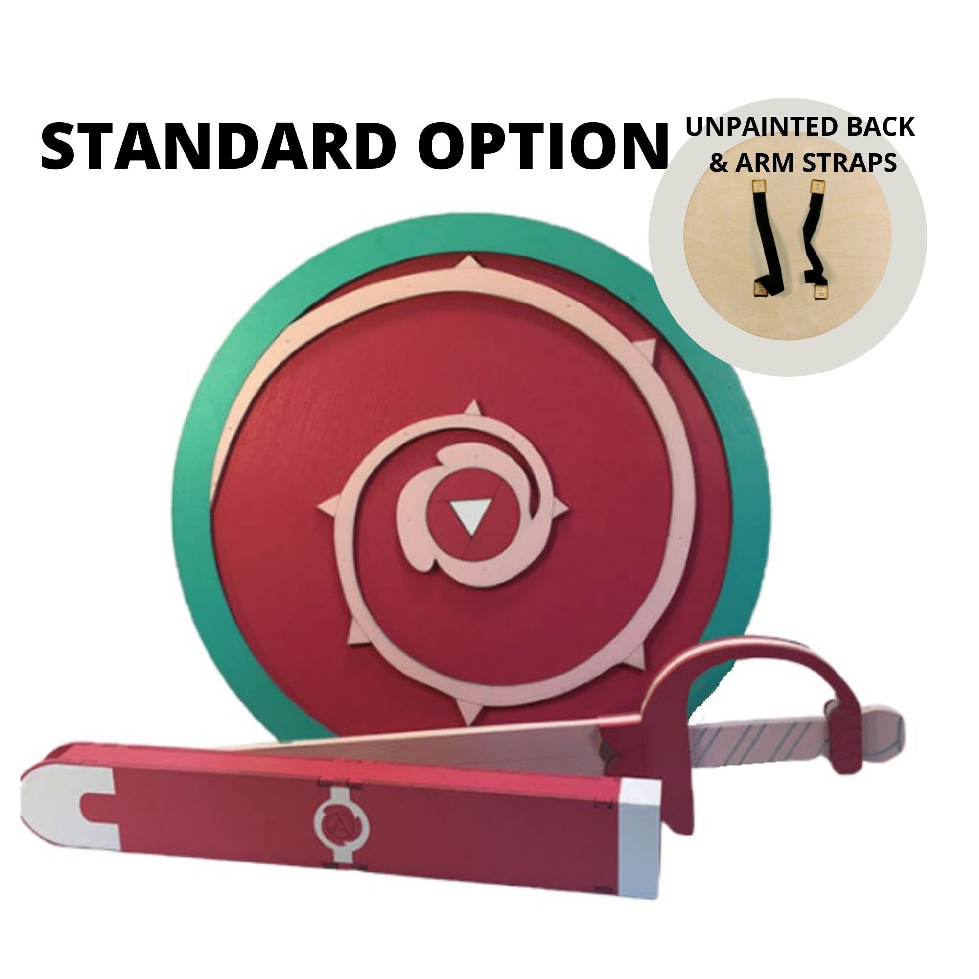 Steven Universe Shield or Full Rose Quartz Cosplay Set | Shield, Sword ...