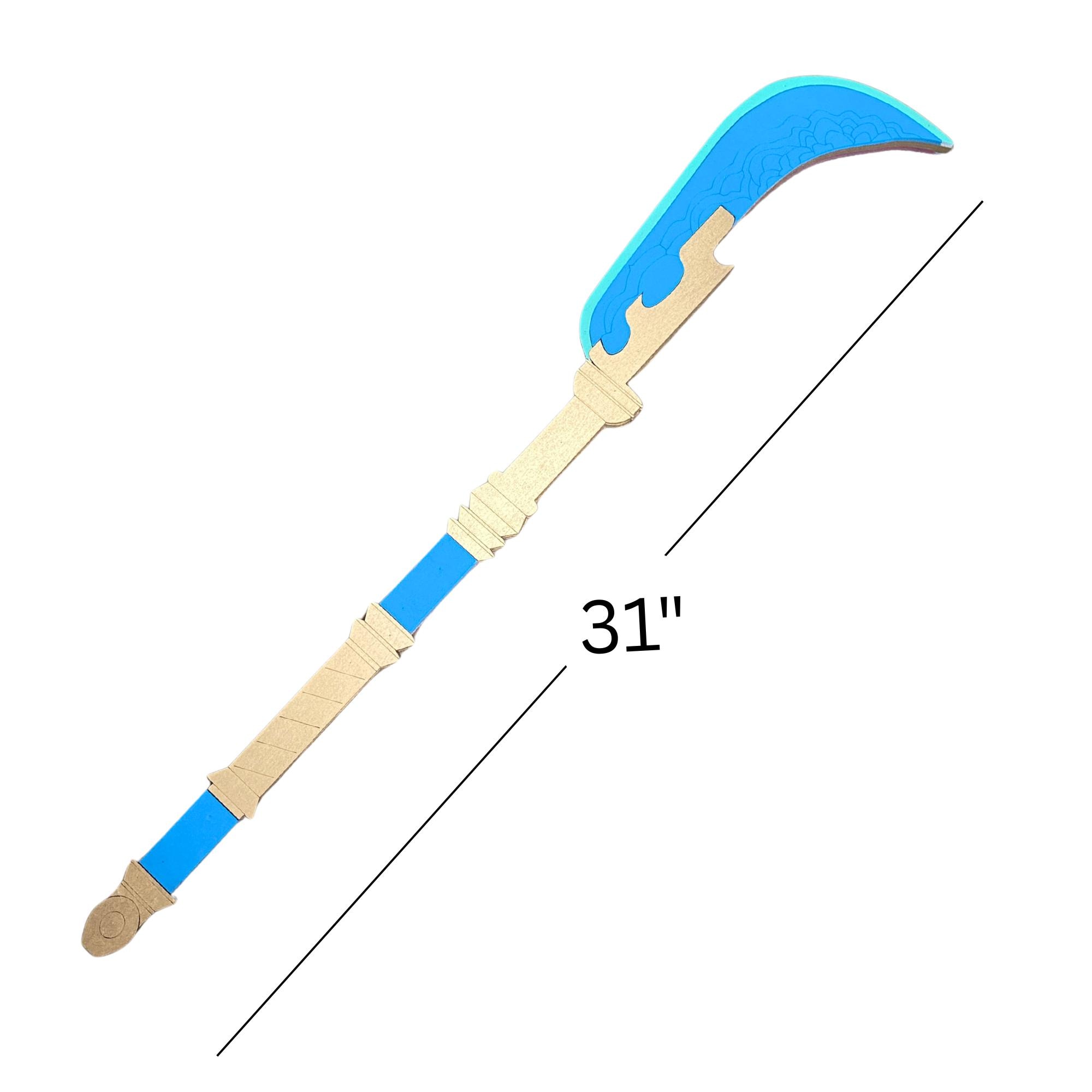 31" Kids Petite Size Mina's Glaive Fan Inspired Sword From the Anime ...