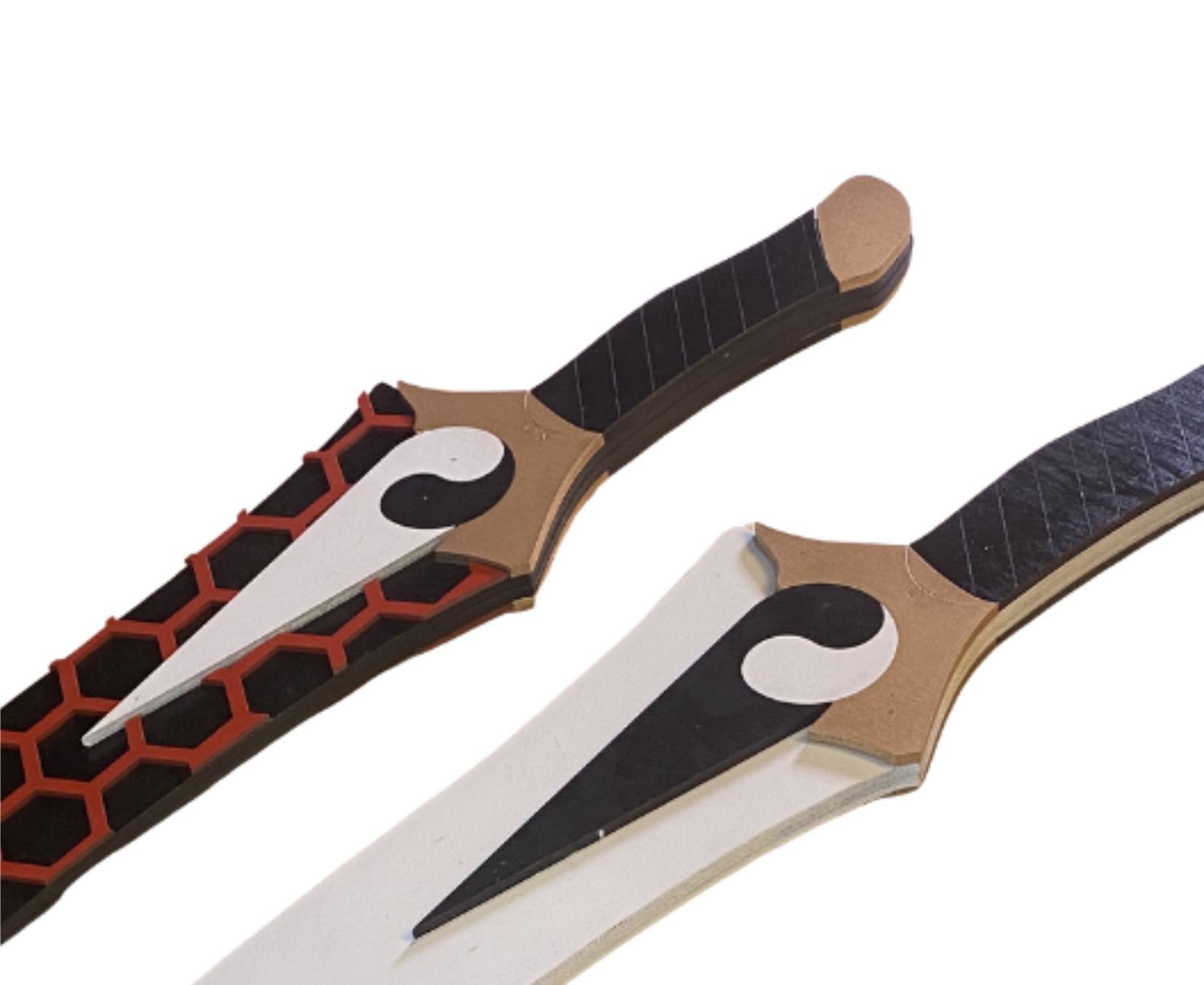 25" Archer's Fan Inspired Swords From Anime Fate/ Stay Night Cosplay ...