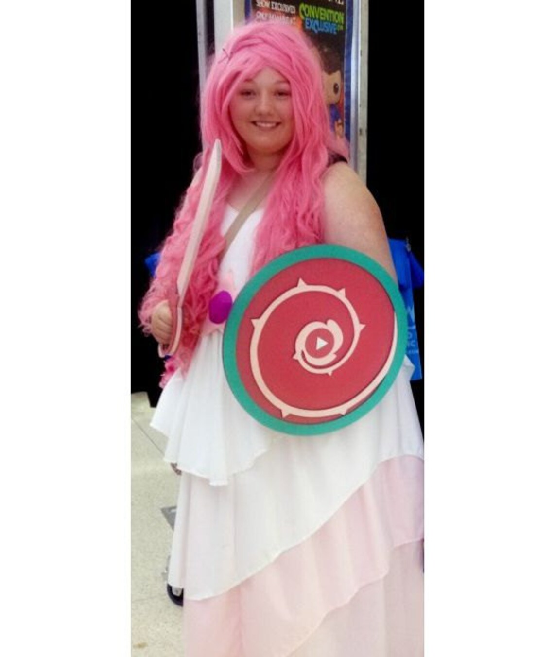 Steven Universe Shield or Full Rose Quartz Cosplay Set - Etsy