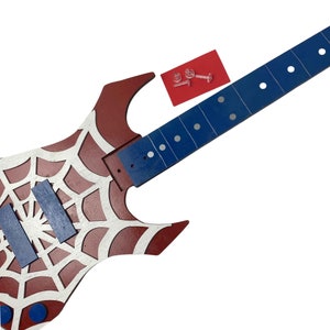 44" Adult Size Spider-punk Guitar - Etsy