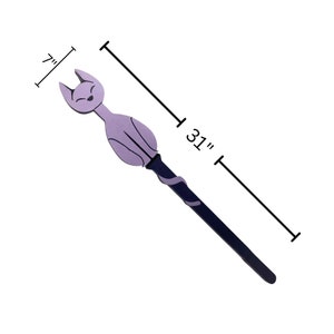 Ghost Staff | Owl House Palisman Staff | Available in 2 Sizes - Etsy