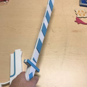 31" Fan Inspired Stocking's Katana "stripe" or Set of Gun & Sword From ...