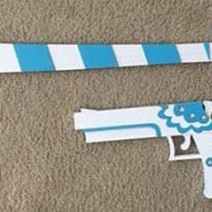 31" Fan Inspired Stocking's Katana "stripe" or Set of Gun & Sword From ...