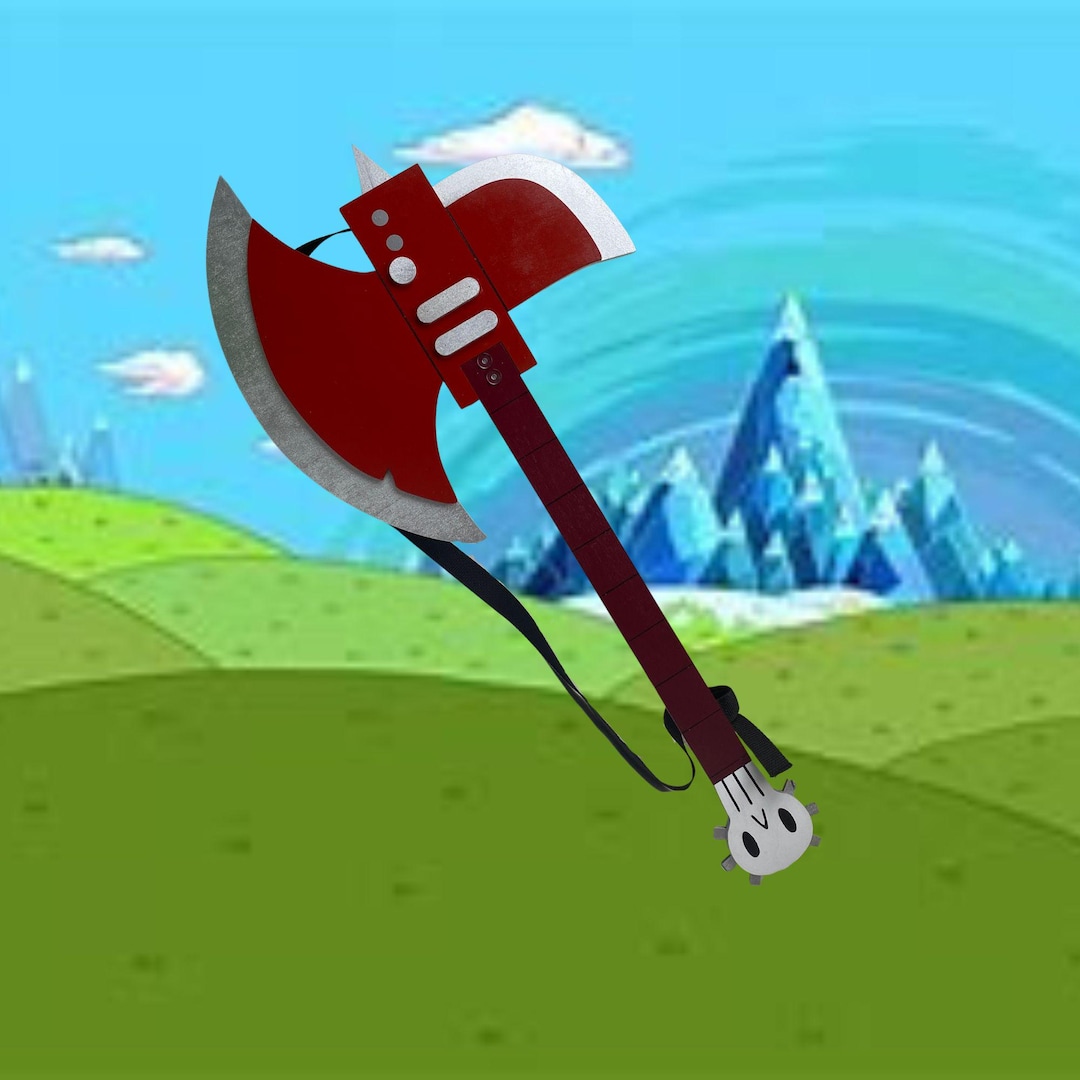 34" Marshall Lee's Axe Guitar From Adventure Time - Etsy