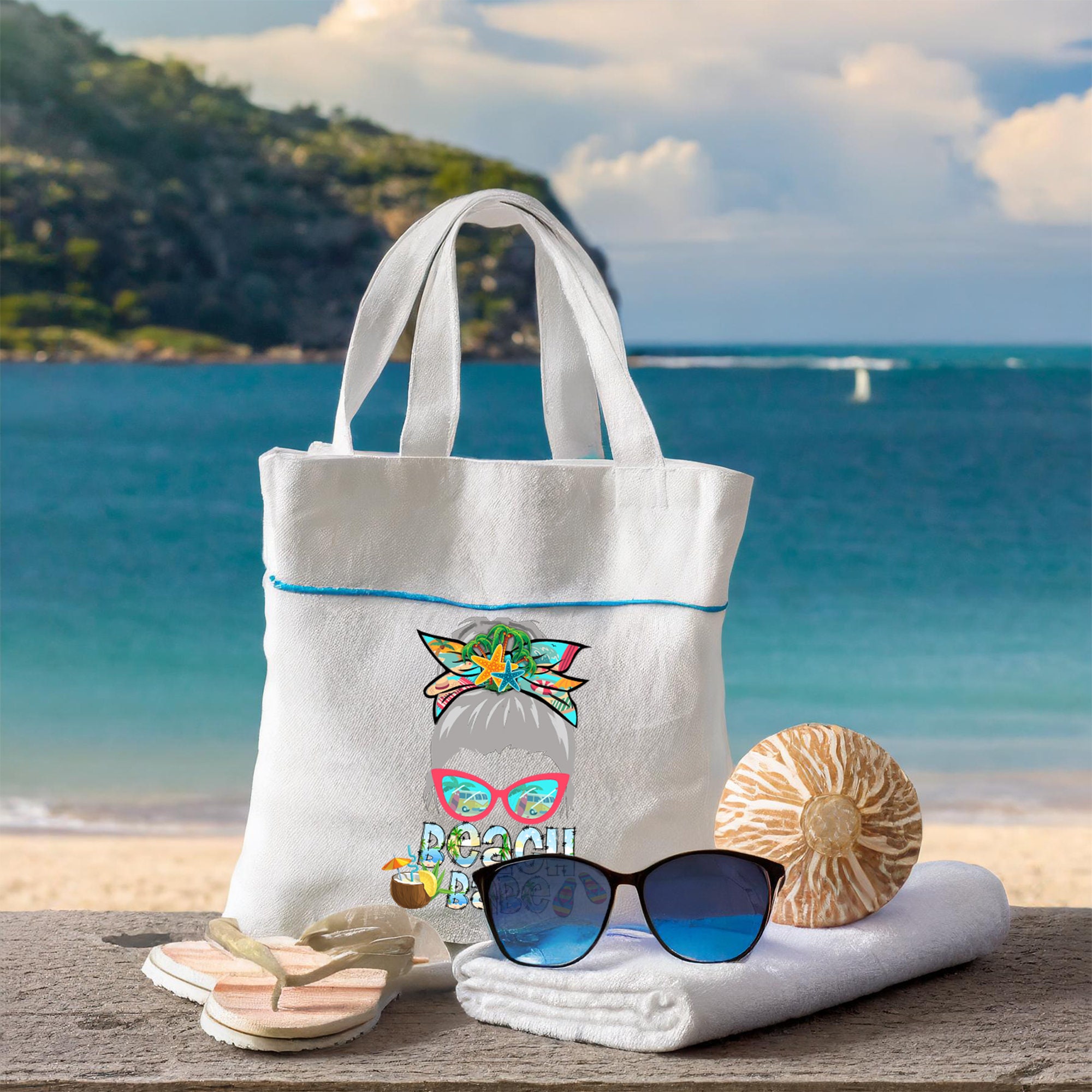 Beach Babe - 6 High Rez Graphics - Digital Download Only - Great for ...