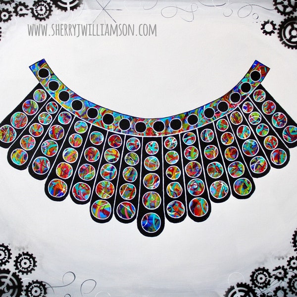 Ruth Bader Ginsburg Collar - Etsy