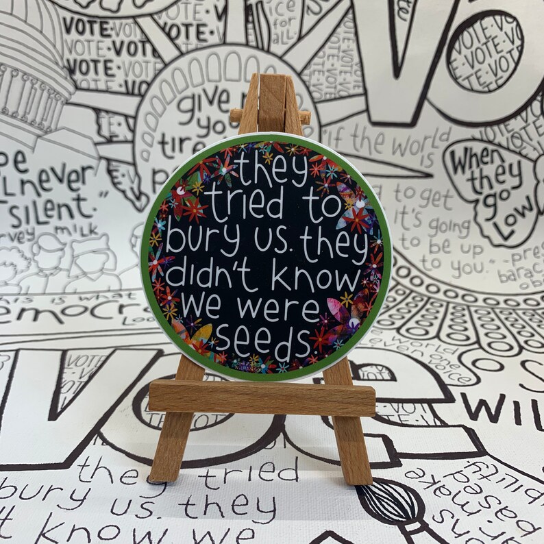 Seeds Vinyl Sticker | Etsy