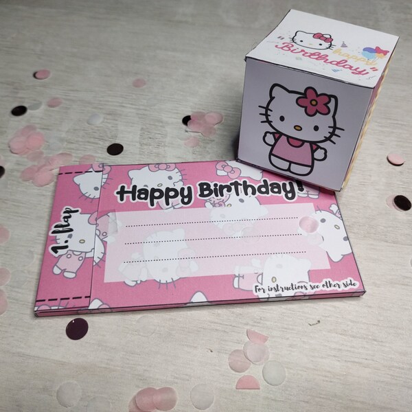 Exploding Confetti Box - Etsy