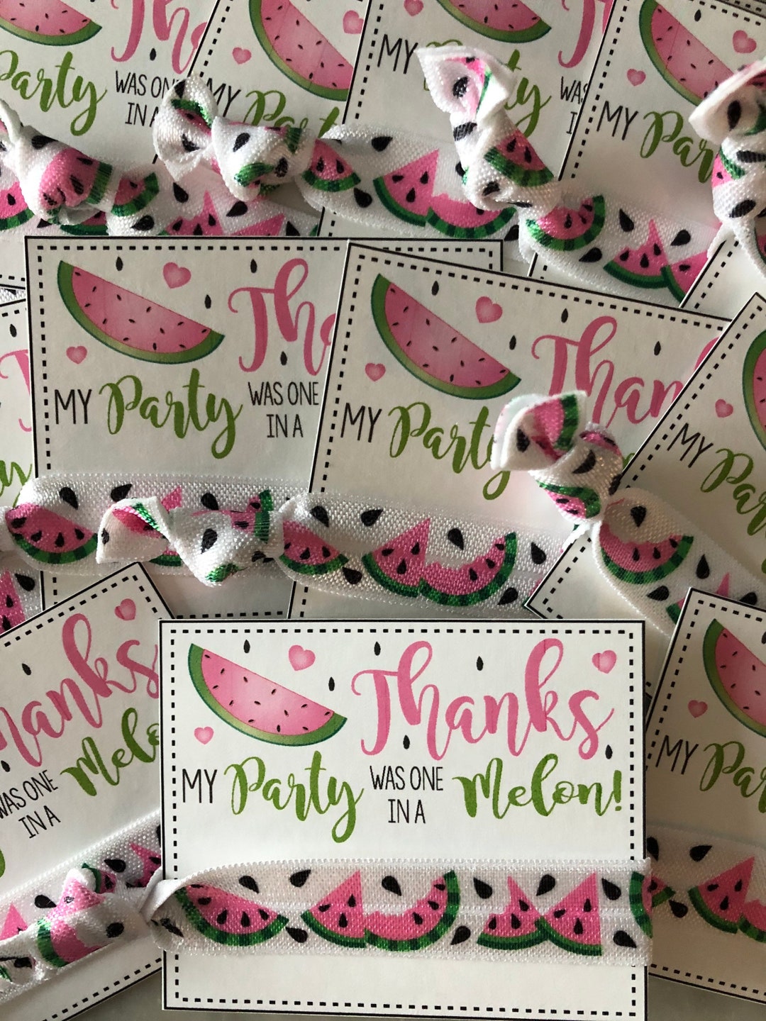 Watermelon Theme Birthday ,watermelon 1st Birthday Favors , Watermelon ...