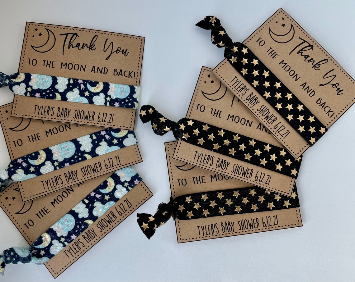 Twinkle Twinkle Little Star moon and Star Baby Shower Moon | Etsy