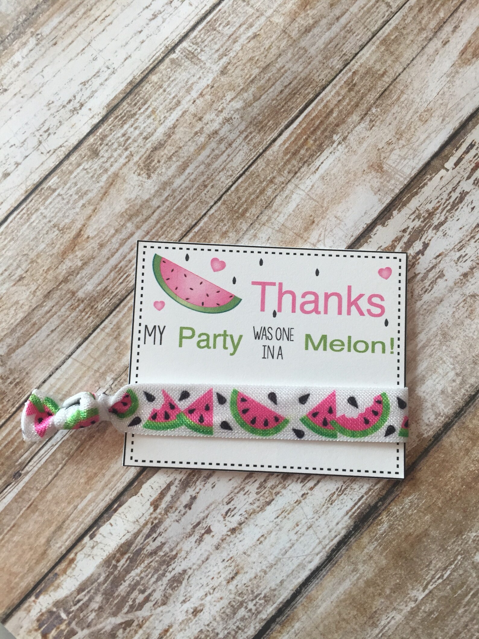 Watermelon Theme Birthday watermelon 1st Birthday Favors - Etsy
