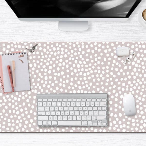 Grey Desk Mat - Etsy