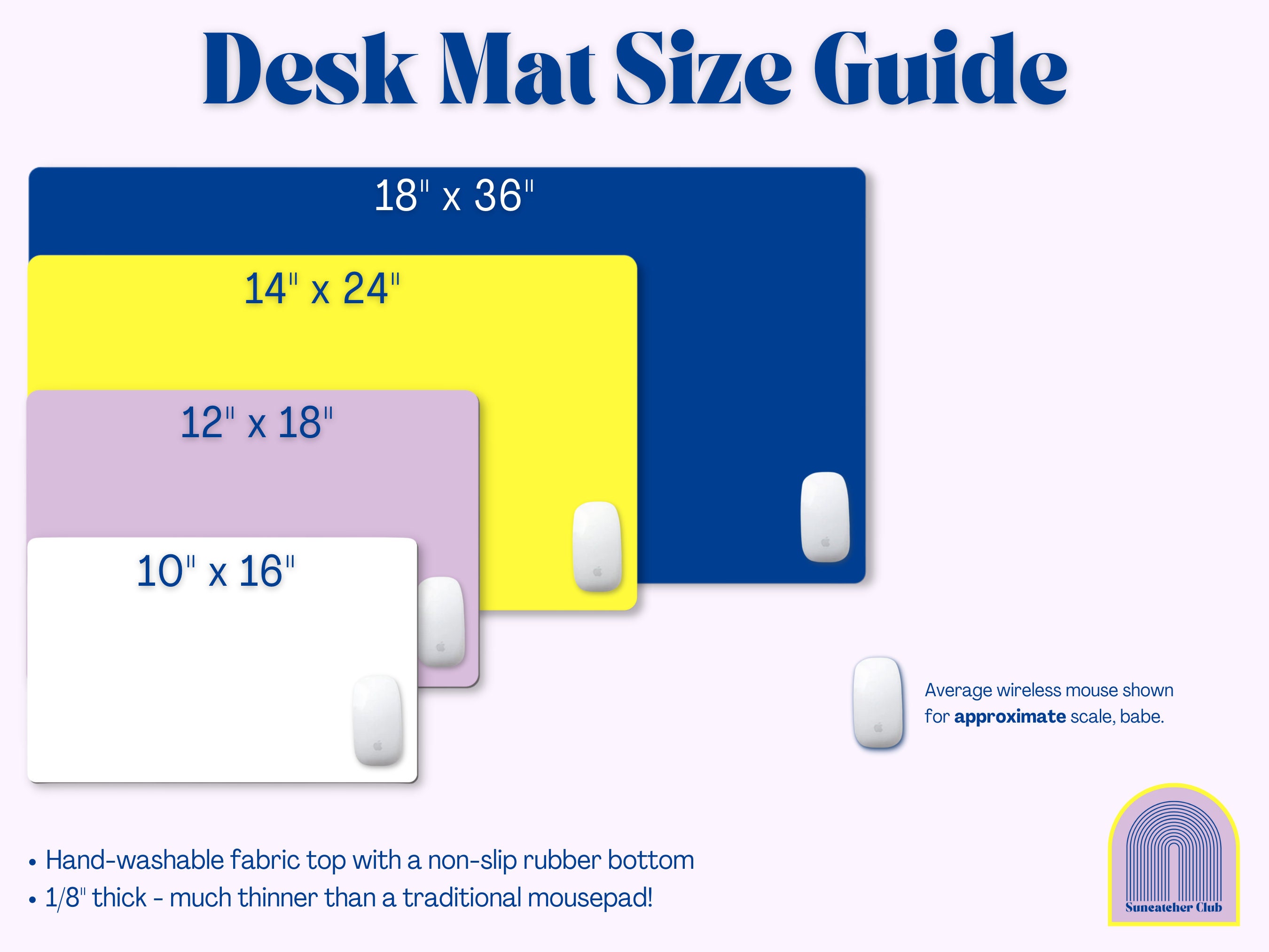 Multi Dot Desk Mat, Specks Dots Print Desk Pad, Aesthetic Desk ...