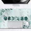 Multi Dot Desk Mat, Specks Dots Print Desk Pad, Aesthetic Desk ...
