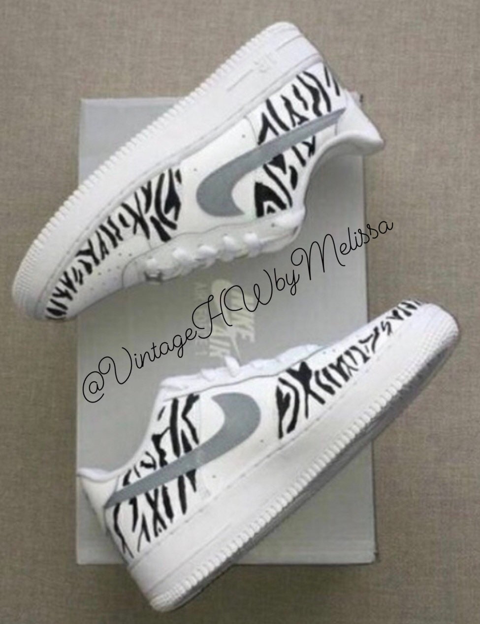Nike Slides For Girls Zebra