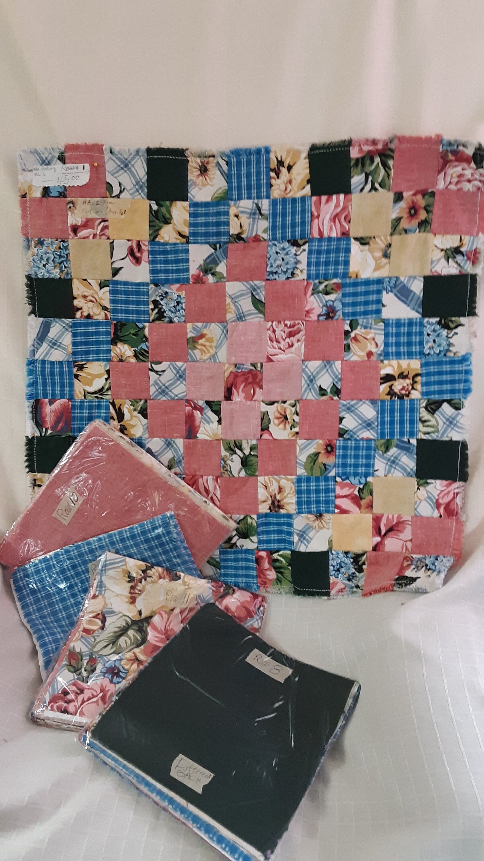 Queen Rag Quilt Kit - Etsy