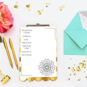 Customer Service, Note Pages Printable, Printable Stationary, Instant ...