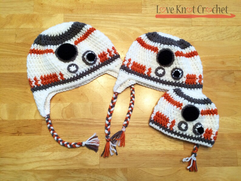 Star Wars BB-8 Inspired Crochet Hat PATTERN - Etsy