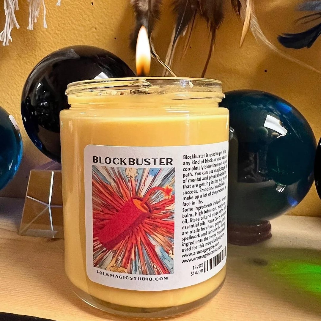 Blockbuster Candle – Remove Obstacles That Stand in Your Way - Etsy