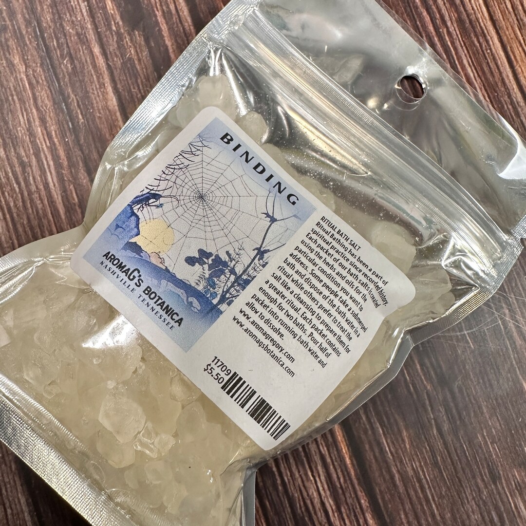Binding Bath Salt - Hoodoo Spell - Pagan - Witchcraft Supplies - Etsy