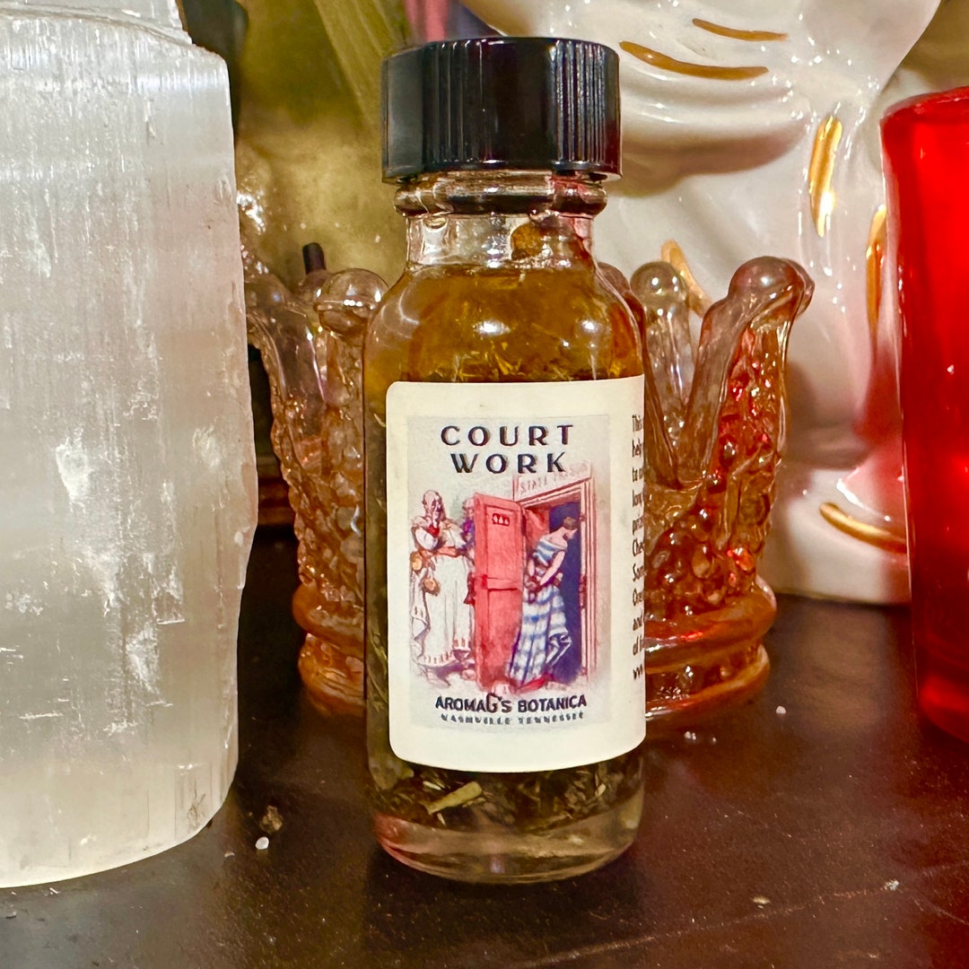 Court Work Oil - Hoodoo Oil - Conjure Oil - Witchcraft - Pagan - Etsy