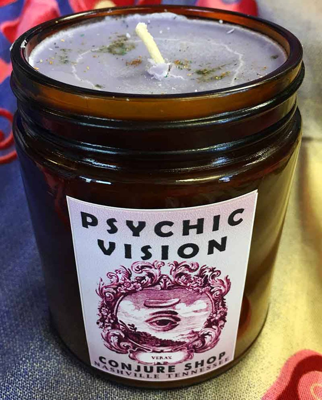 Psychic Vision Scent Soy Candle - Hoodoo - Pagan - Witchcraft - Etsy
