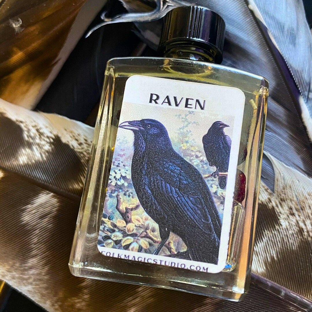 Raven Oil – for Signs and Insight - Hoodoo Ritual Oil - Etsy