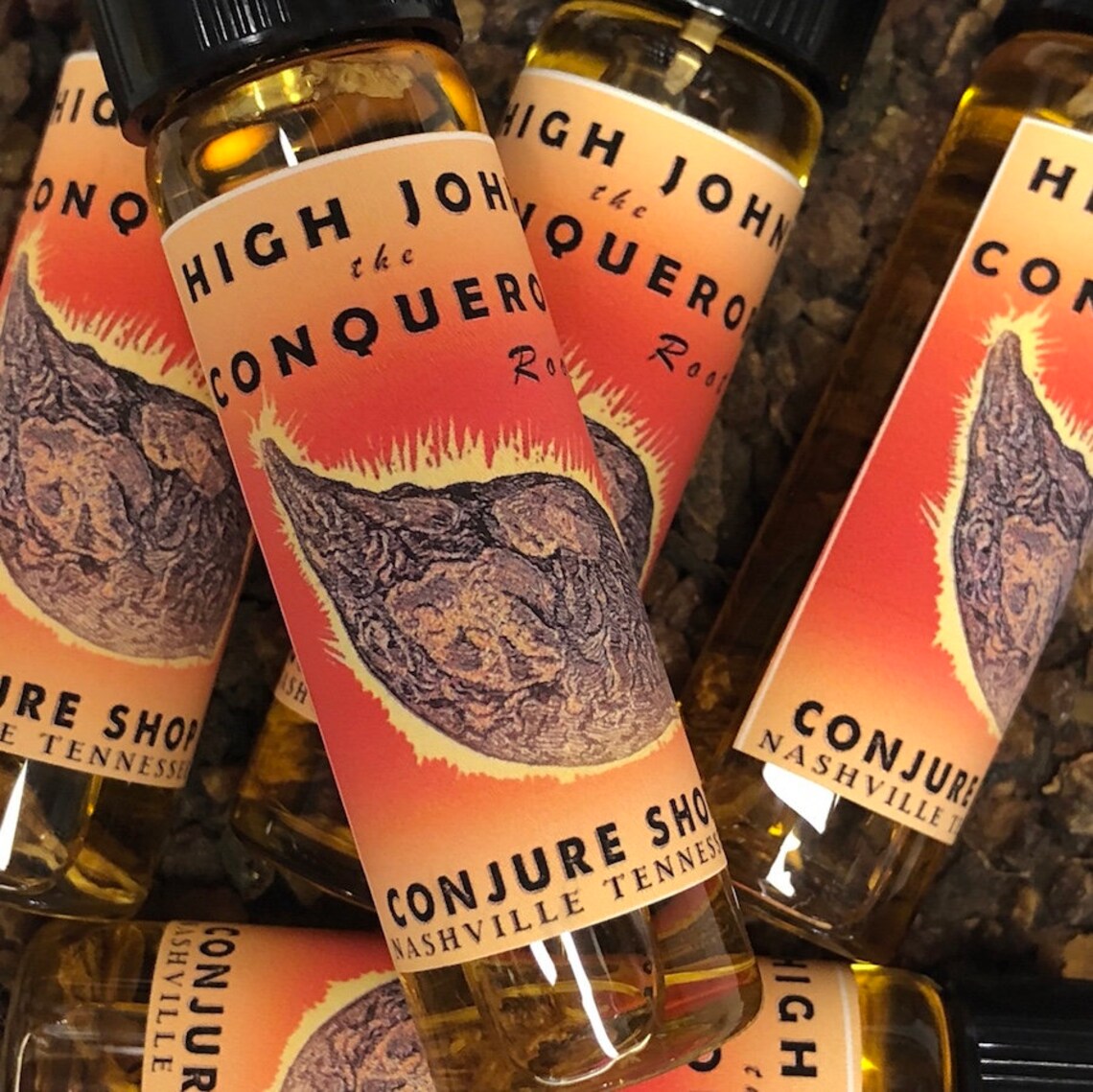 High John the Conqueror Oil Hoodoo Oil Conjure Oil - Etsy